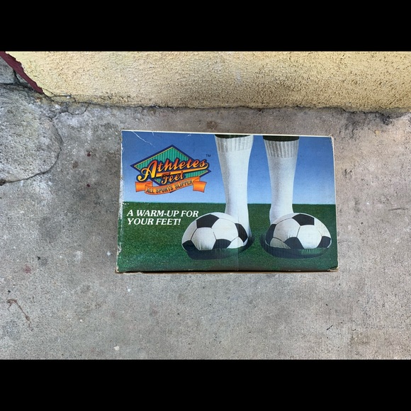 athletes feet | Shoes | Copy Dead Stock Vintage Soccer Ball Slippers ...